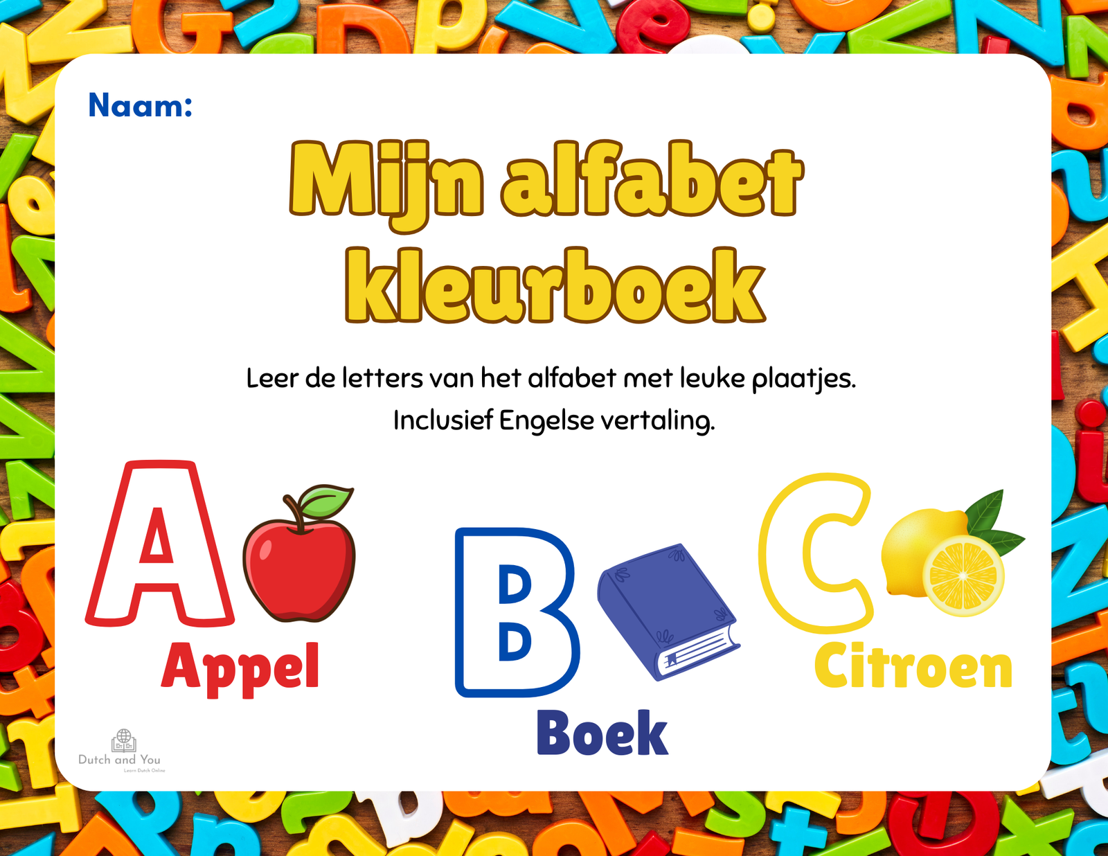 Dutch for Kids - Dutch and You